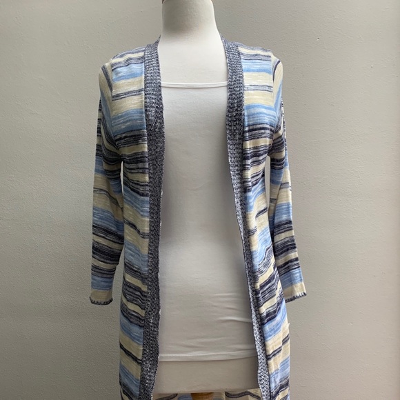 NY Collection | Sweaters | Ny Collection Open Front Long Cardigan ...